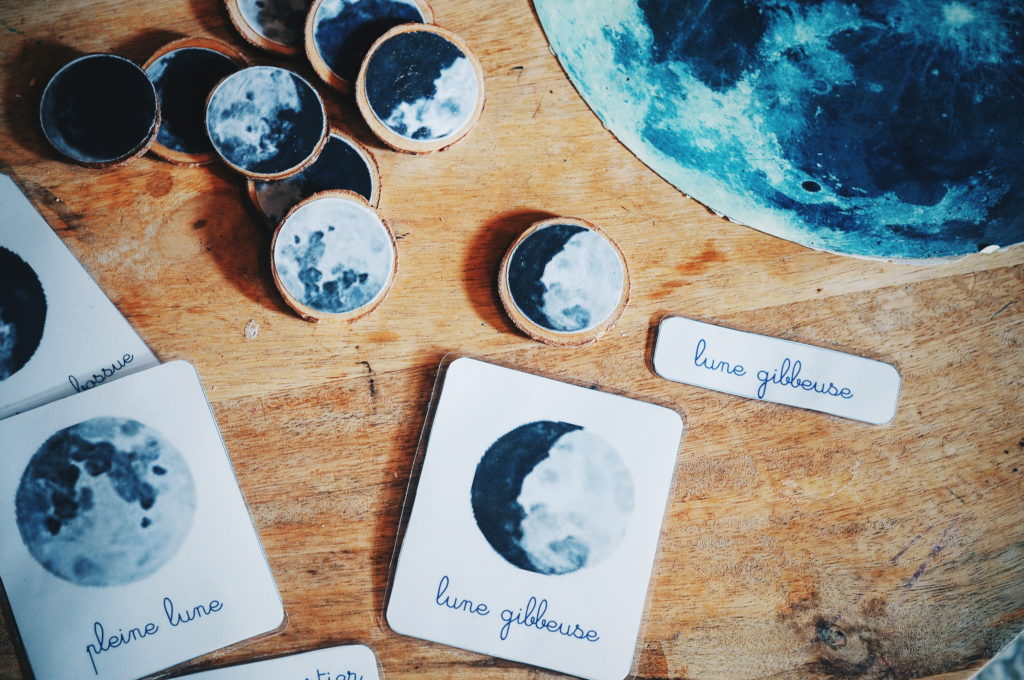 Phases de la lune – free printable